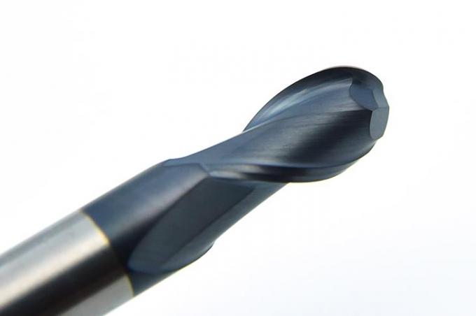 Solid Carbide Ball Nose Milling Cutter / Ball End Cutter HRC 45 55 60 65