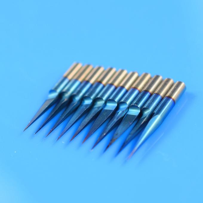 V Shape Flat Bottom Carbide End Mill Carbide PCB Engraving Bits 3.175 Shank