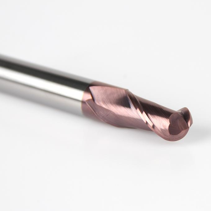 6mm 8mm 10mm Ball Nose Milling Cutter H6 Tolerance