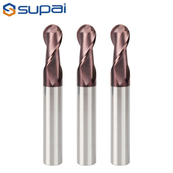 CNC Milling Tools Carbide Ball Nose 2Flutes End Mill Diameter 1-20mm ...