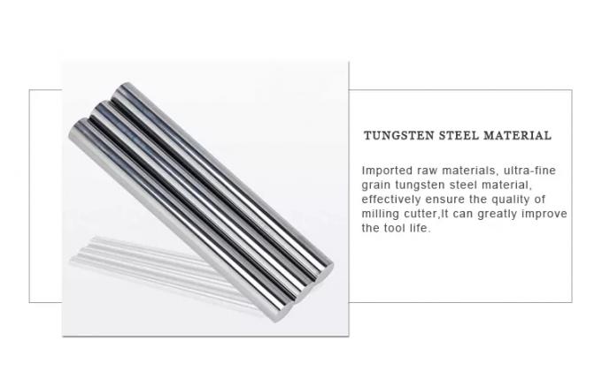 45hrc Roughing Ball Nose End Mill Nano Coating For Metal