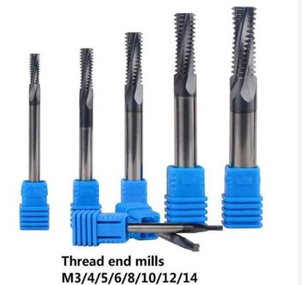 High Precision Tungsten Steel EndMill CNC Tools Nano Coating Milling Cutter