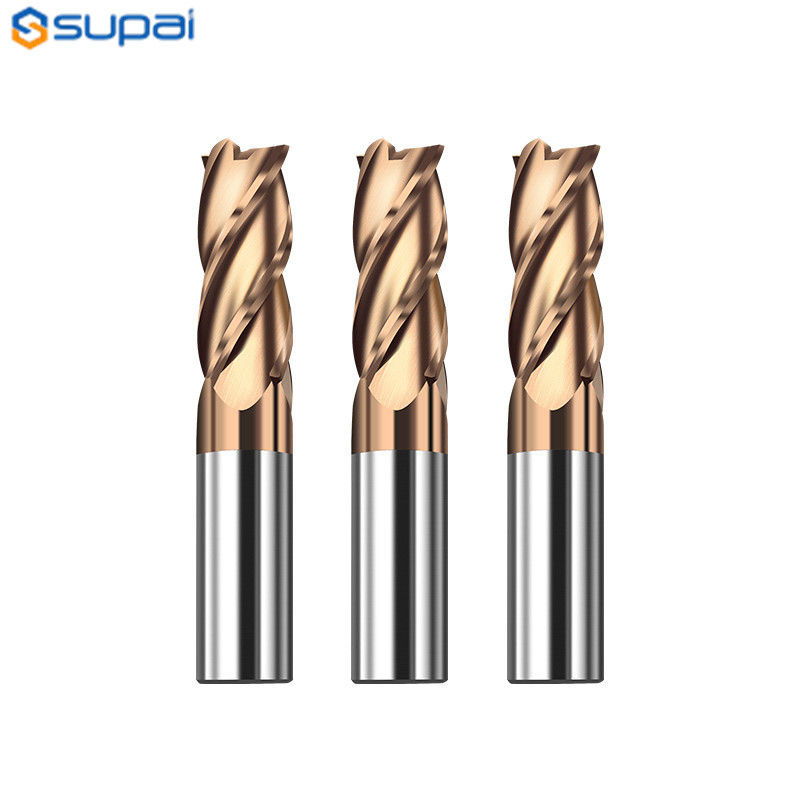 Hrc55 Carbide End Mill 1-6mm 4 Flutes Metal Key Seat Face Router Bit ...