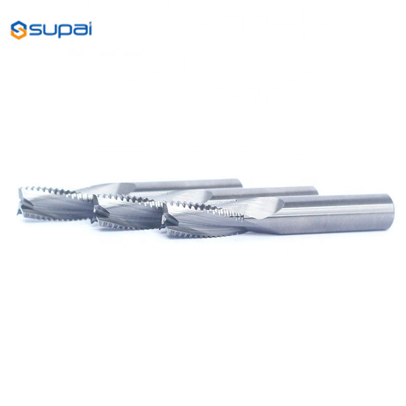 Precision Cutting 45° Cutting Edge Angle Roughing End Mill 4 Flute 3mm ...