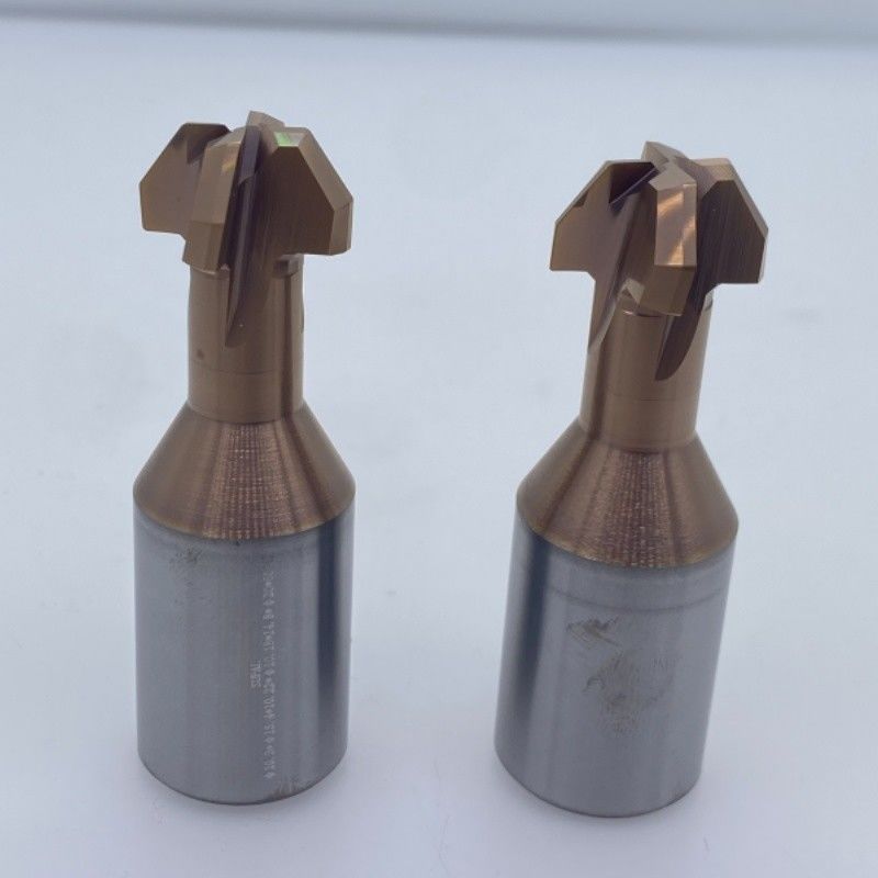 End Mills Shank Diameter Custom Made For Machining Hardness Workpieces ...