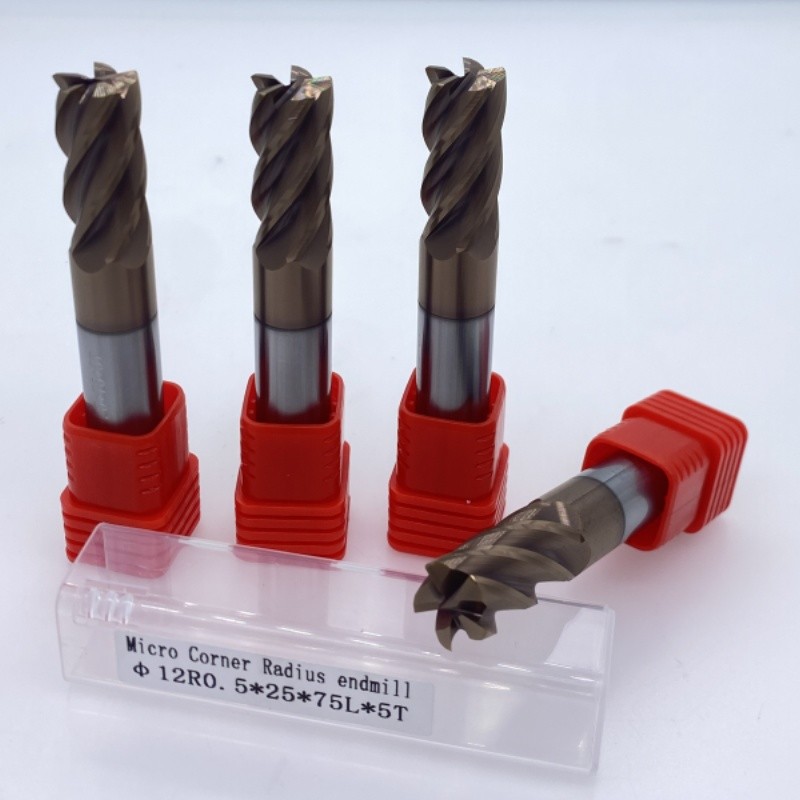 Stainless Steels Custom End Mills With 35/38/45/55 Helix Angle TTB CNC ...