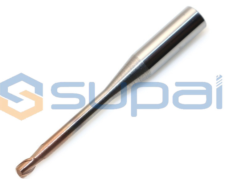 Supal Carbide End Mill 2Flutes Long Neck Milling Cutter CNC Working
