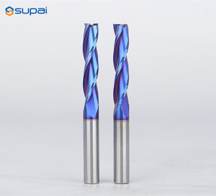 High Performance Carbide End Mill With Naco Coating Varies Cutting Edge ...