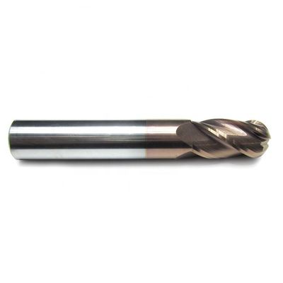 Solid Tungsten Carbide Cnc Round Spherical Ball Nose End Mill
